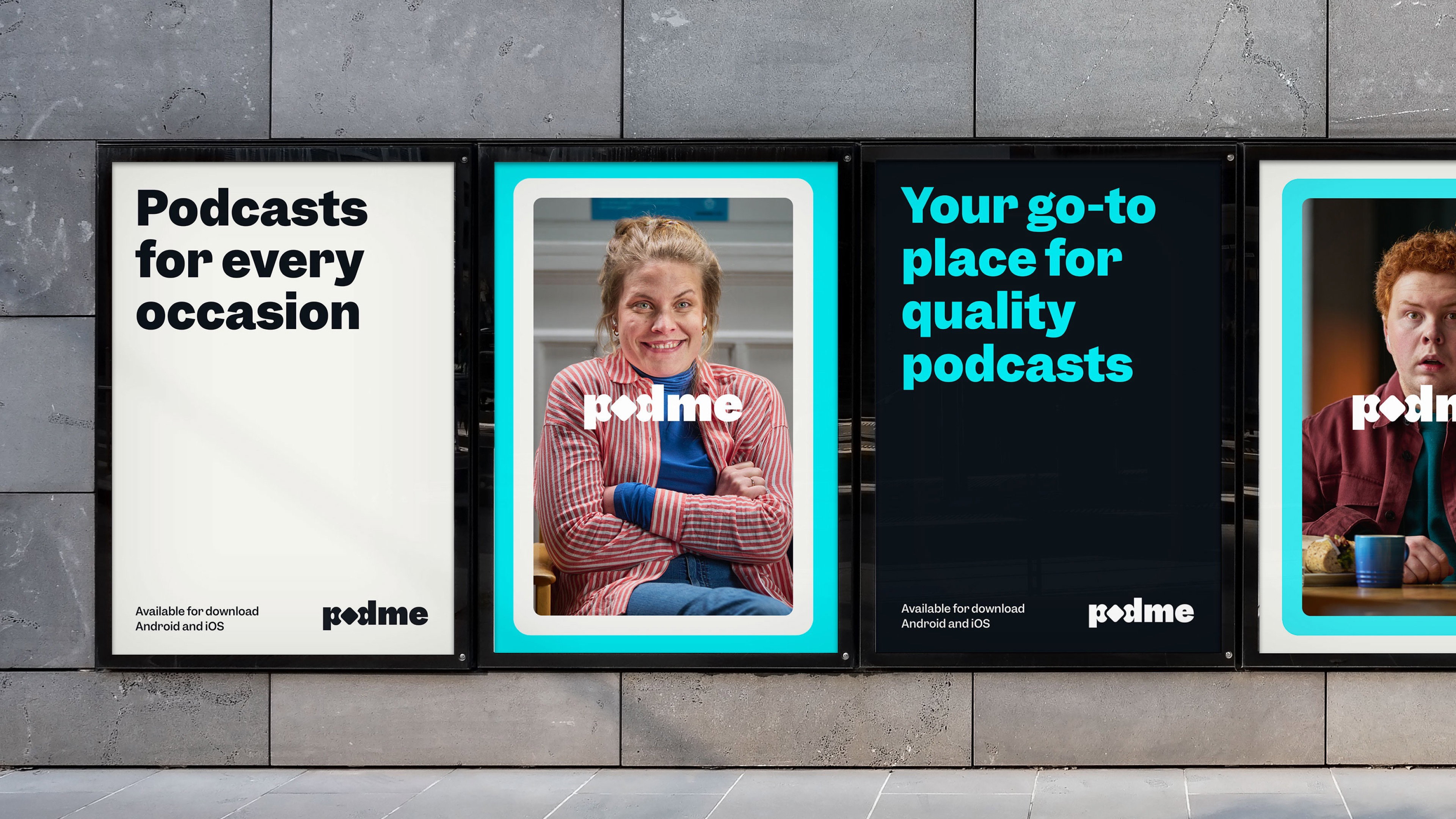 Podme med ny visuell identitet og nytt… — Kreativt Forum